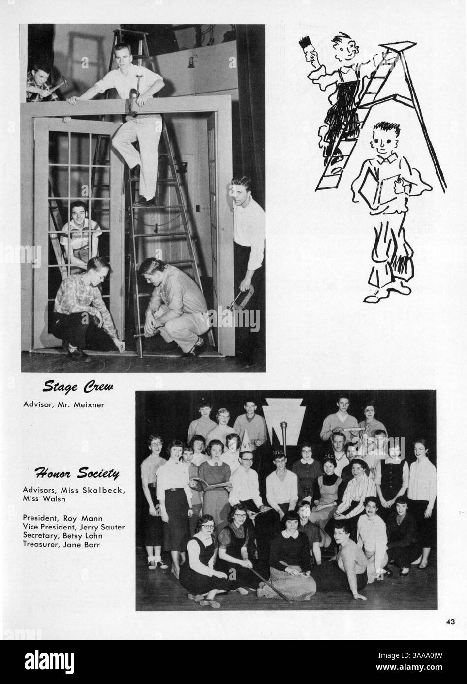The 1956 Cardinal yearbook captures key moments of student life ...