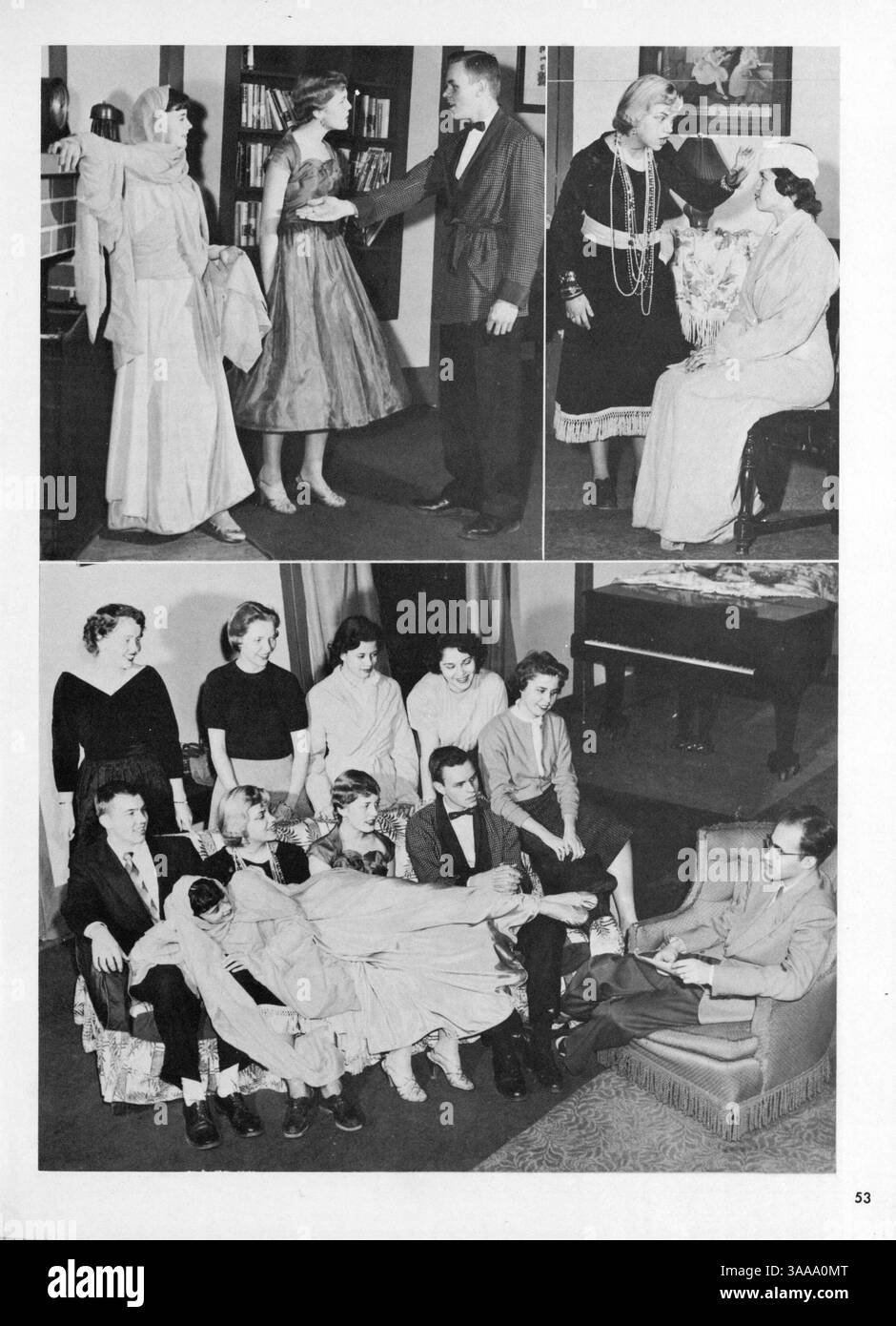 Marshall High School's 1956 Cardinal yearbook documents student life ...
