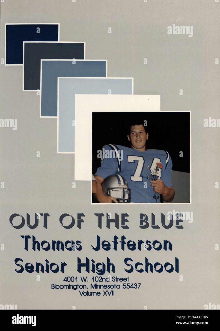 The 1987 Jefferson High School yearbook, '1987 Revolution,' captures ...