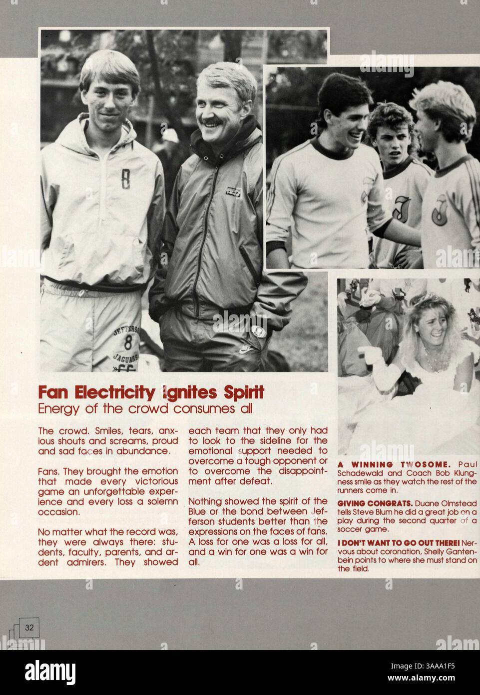 This yearbook from Jefferson High School records the students, teachers ...