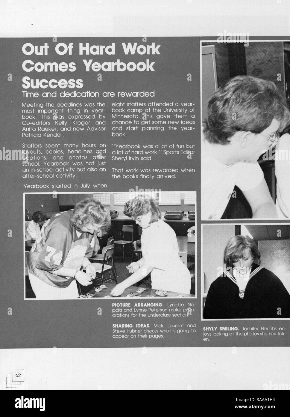 The 1987 Jefferson High Yearbook captures key moments from the 1986 ...