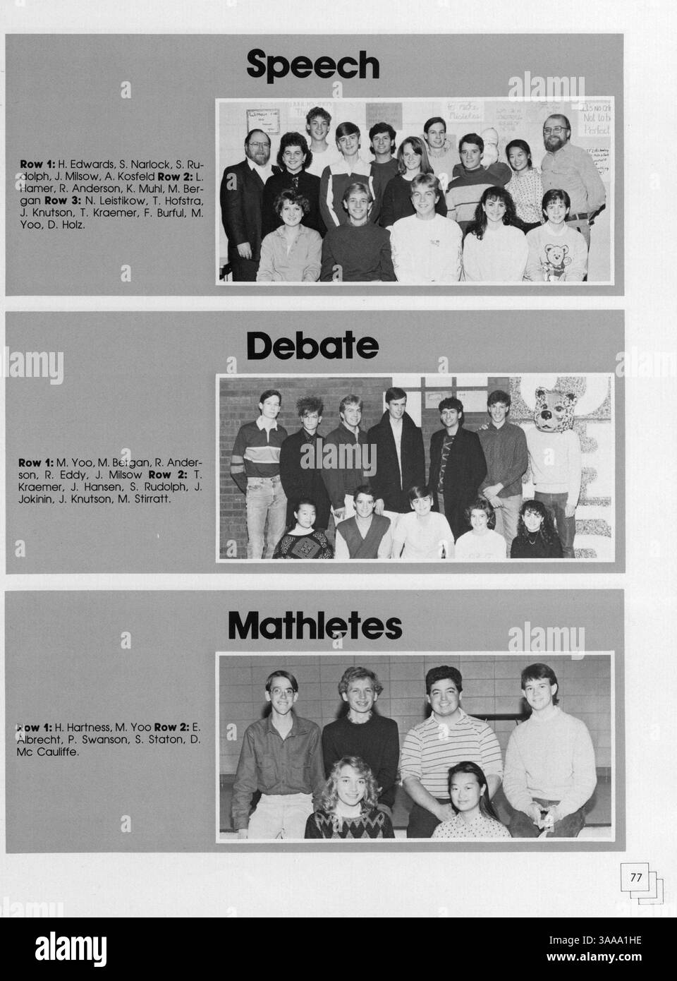 The Jefferson High Yearbook from 1987 offers a glimpse into the 1986 ...