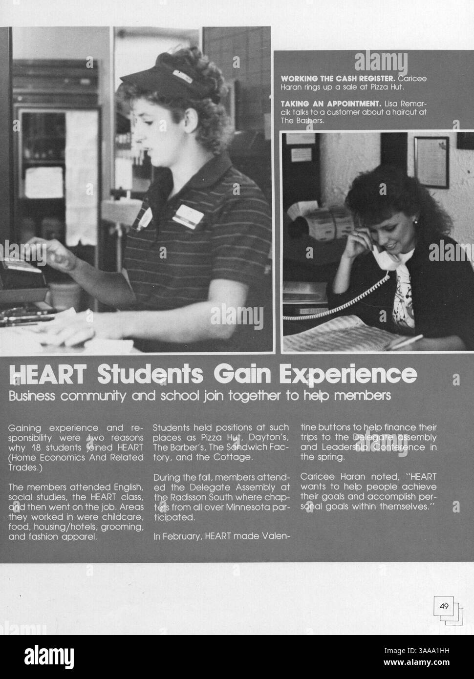 The 1987 yearbook from Jefferson High School records the highlights of ...