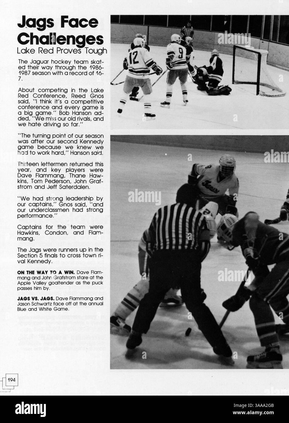 This 1987 yearbook from Jefferson High captures key moments of the 1986 ...