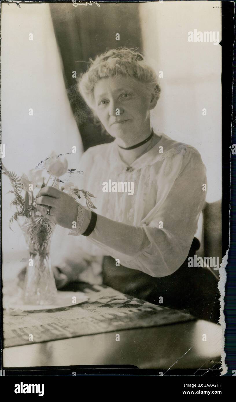 This image features Mrs. Cyrus W. Wells, highlighting her role and ...