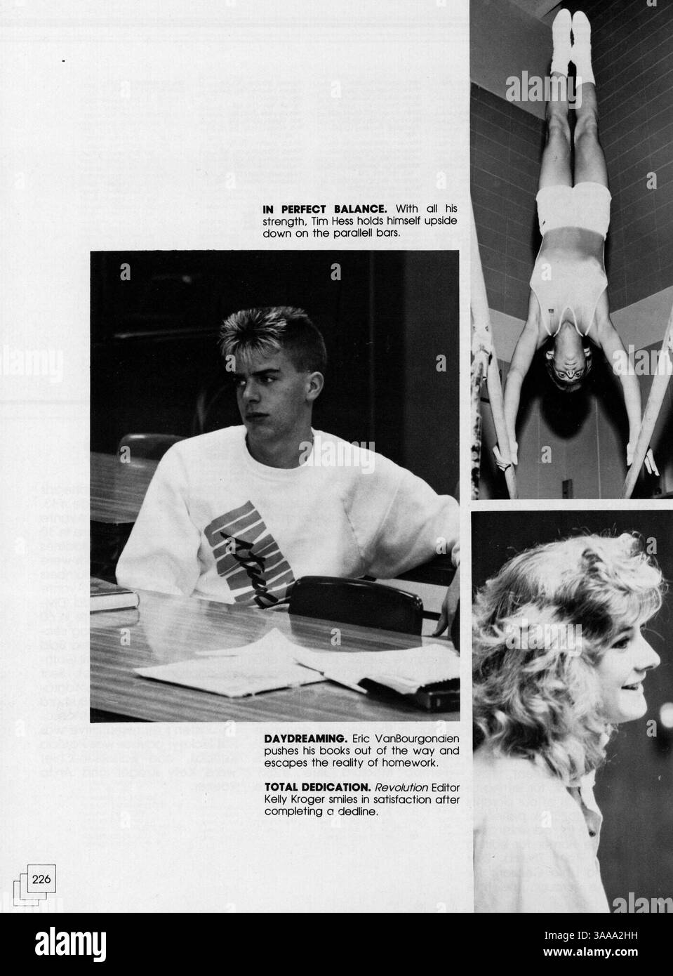 This yearbook documents the 1986 1987 academic year at jefferson hi-res stock photography and ...