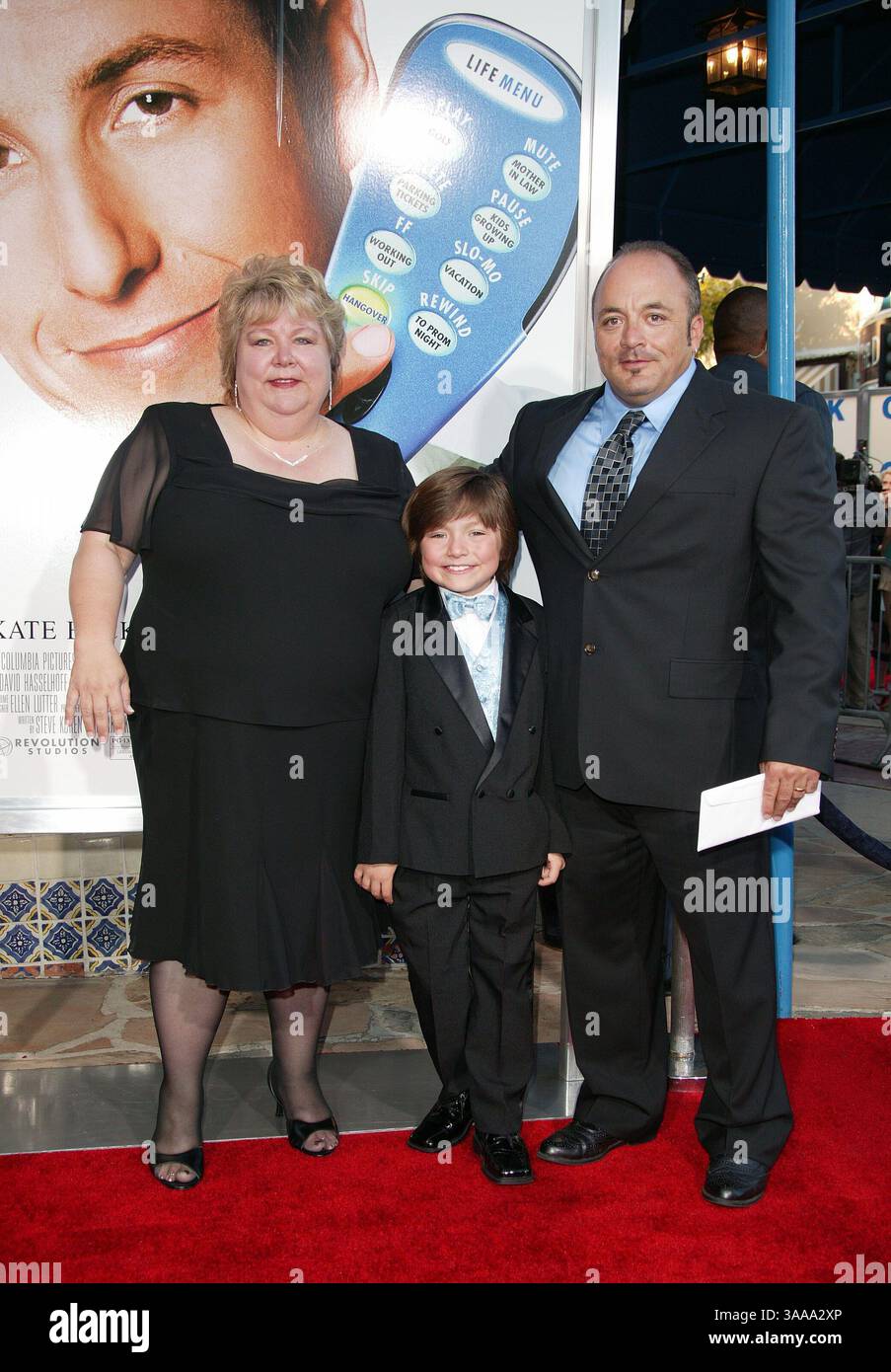 Jun 14, 2006; Westwood, CA, USA; Actor JOSEPH CASTANON and parents at ...