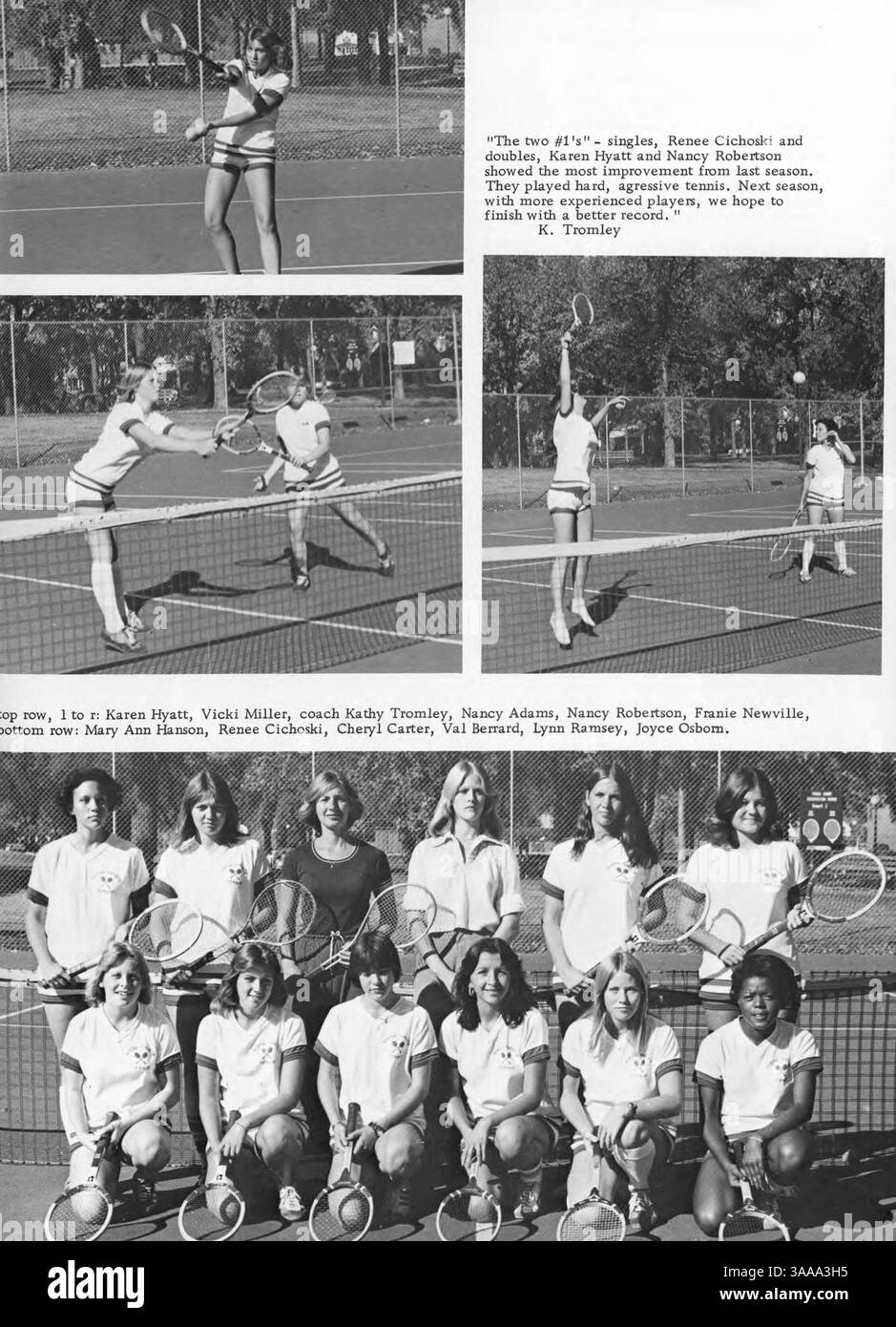 The 1977 Polaris yearbook from North High School showcases the students ...