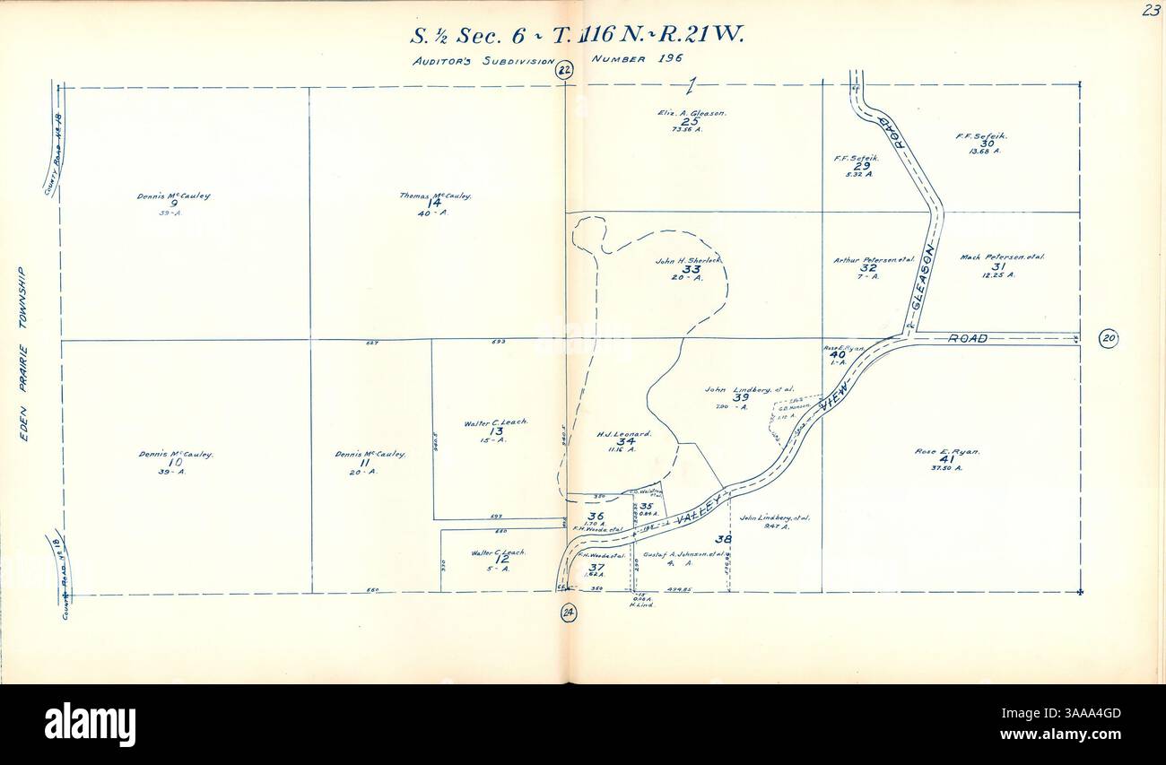 The Atlas of the Village of Edina contains a full collection of maps ...