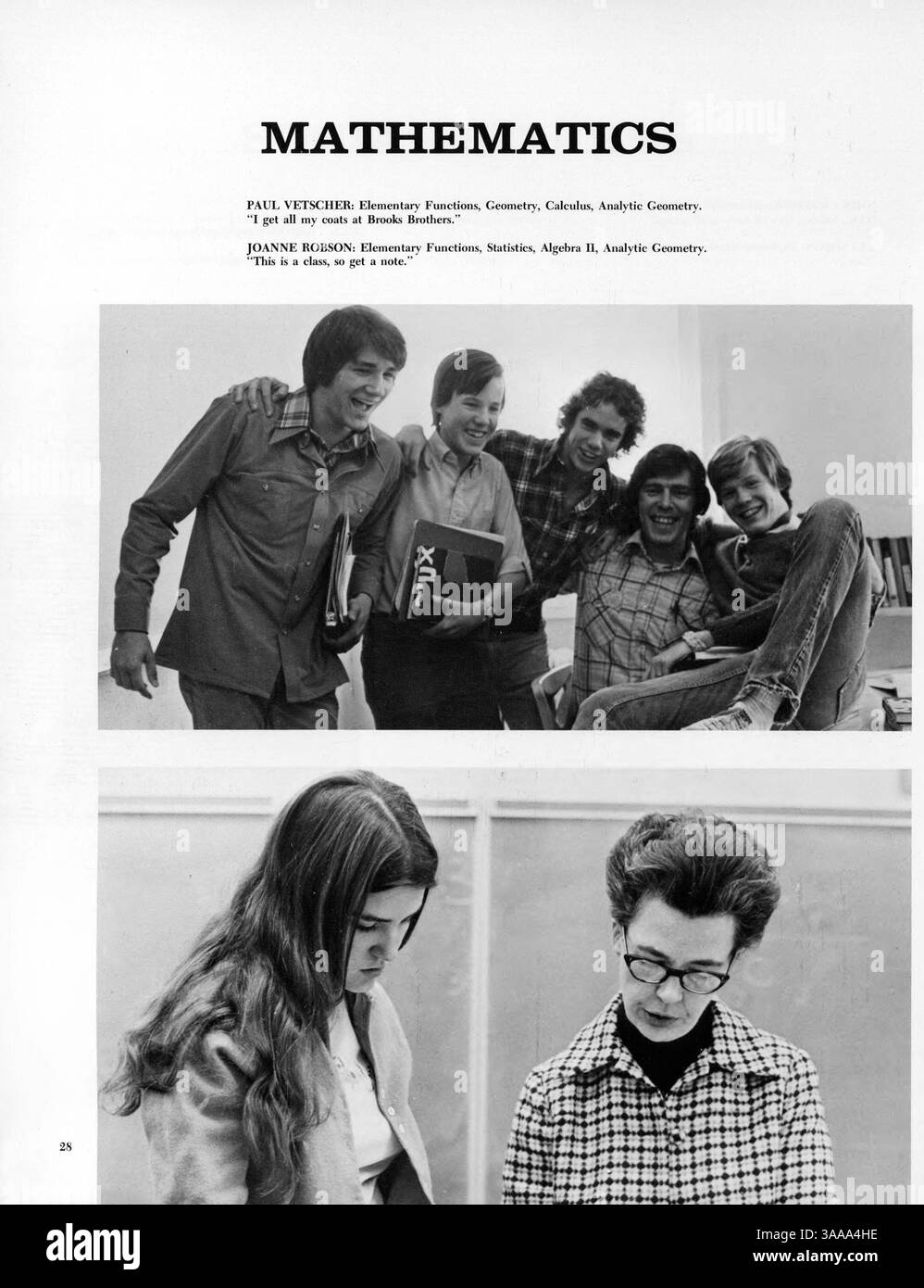 The 1977 edition of the Blake Yearbook, 'Reflections,' details the ...