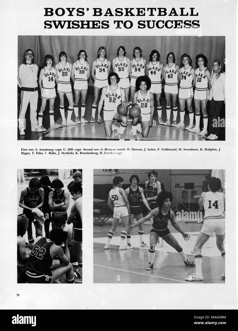 'Reflections,' the 1977 Blake Yearbook, captures the major events of ...