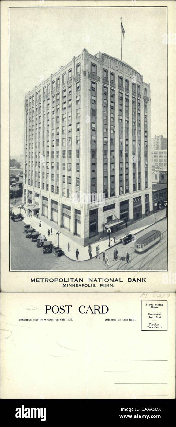 This photograph showcases the exterior of the Metropolitan National ...
