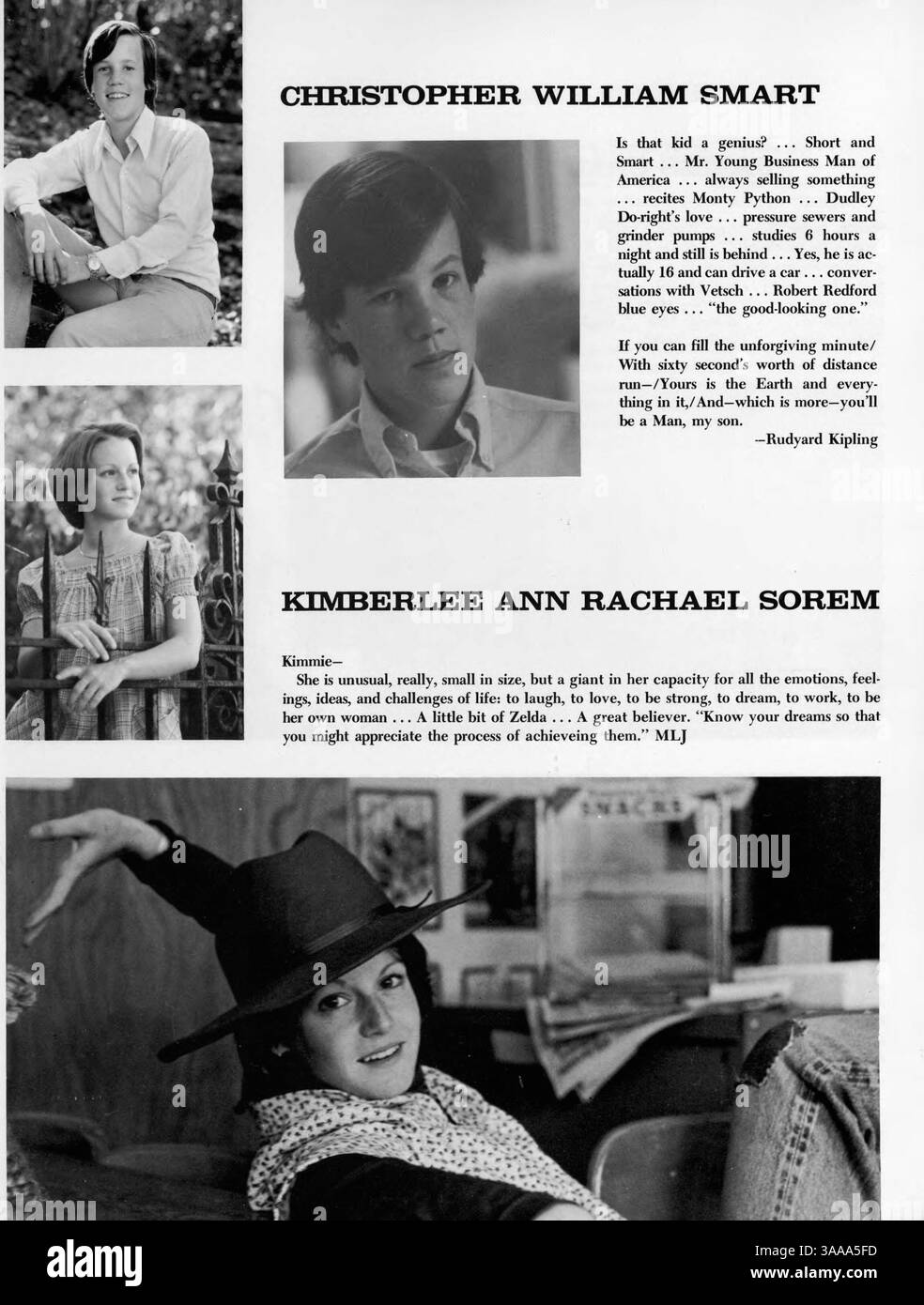 77 details the 1976 1977 school year at blake hi-res stock photography ...