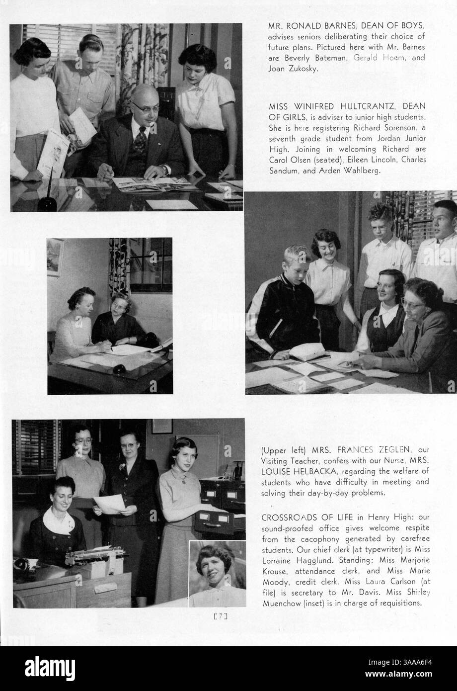 This high school annual documents the students, teachers, clubs ...