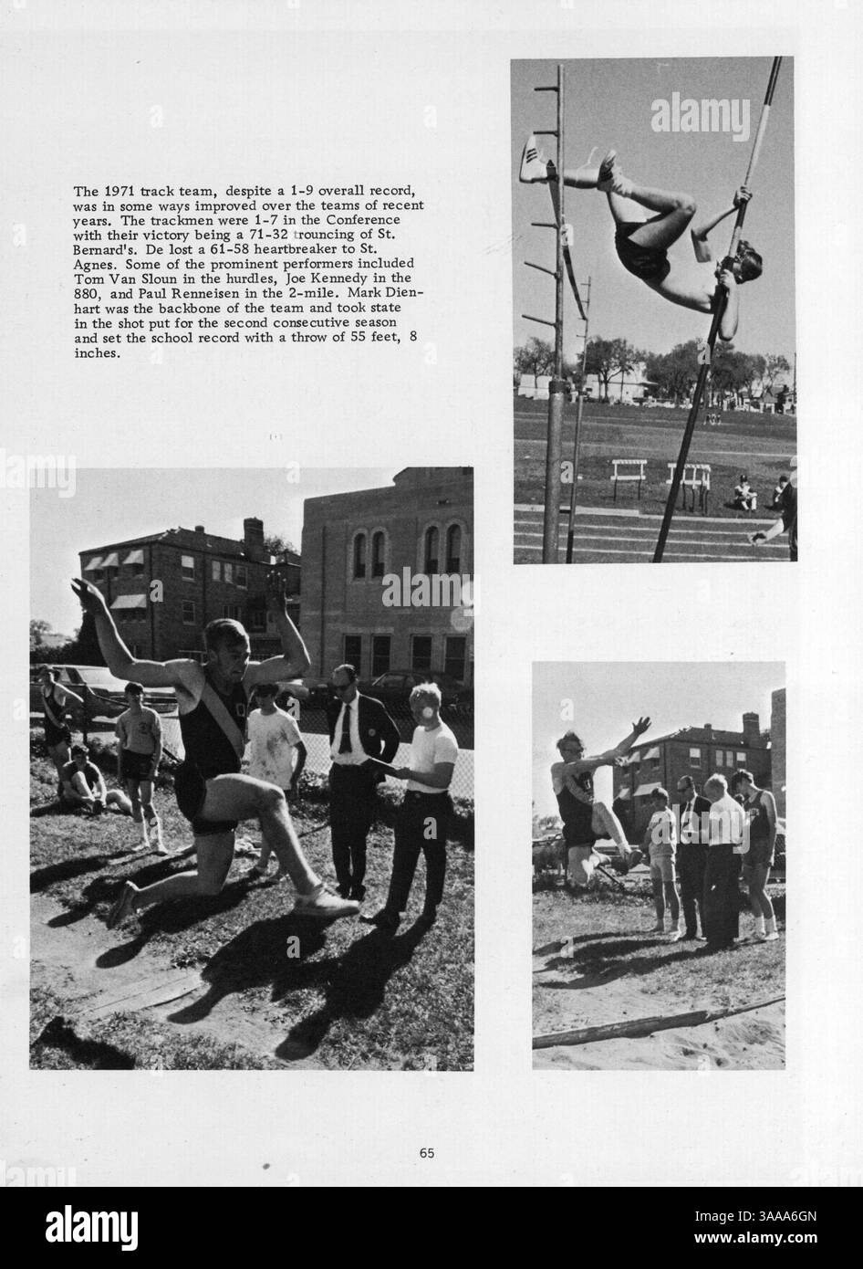 The 1971 'Delta' Yearbook of De La Salle High School highlights student life, athletics, school ...