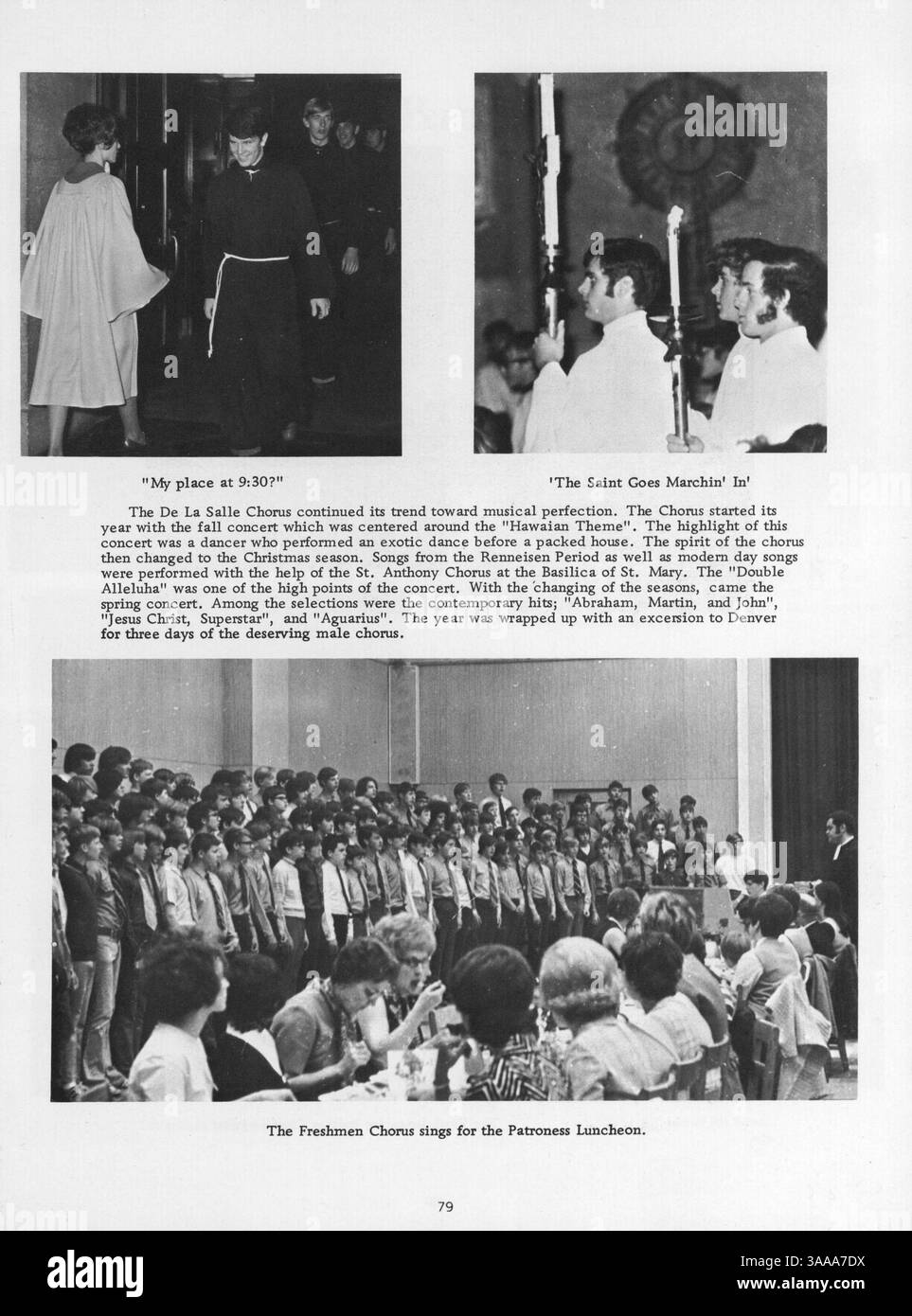 De La Salle High School’s 1971 'Delta' Yearbook showcases the 1970-1971 academic year ...
