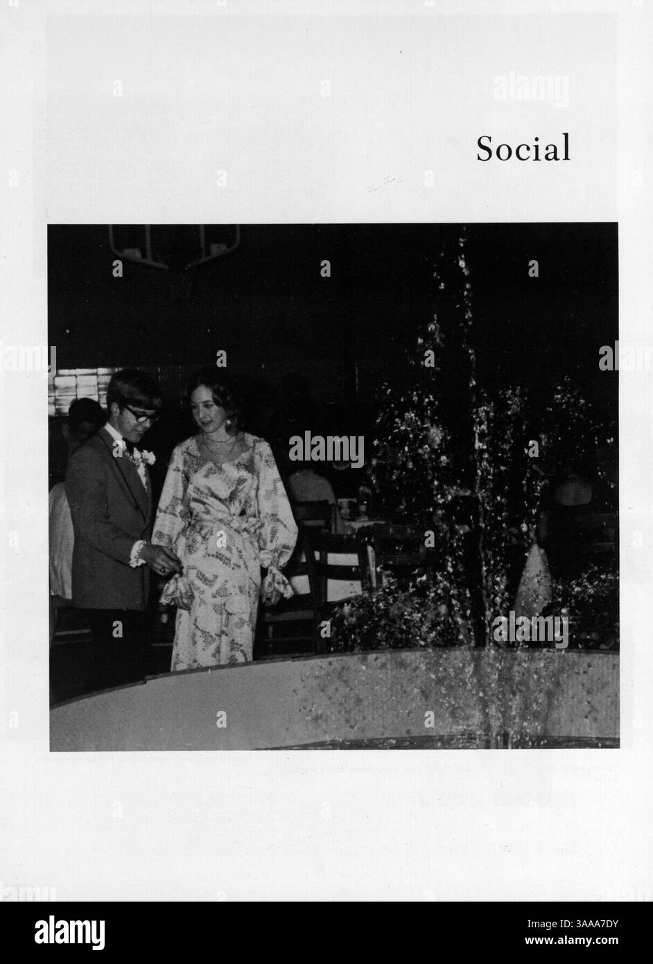 The 1971 'Delta' Yearbook from De La Salle High School serves as a record of the 1970-1971 ...