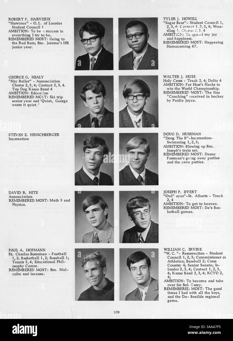 The 1971 'Delta' Yearbook from De La Salle High School documents the 1970-1971 school year ...