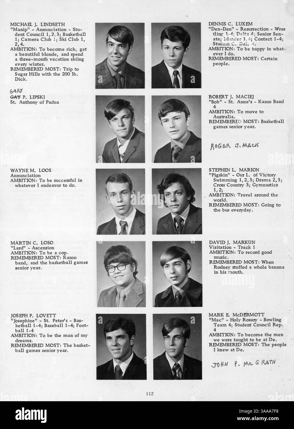 The 1971 'Delta' Yearbook from De La Salle High School provides a record of the 1970-1971 school ...