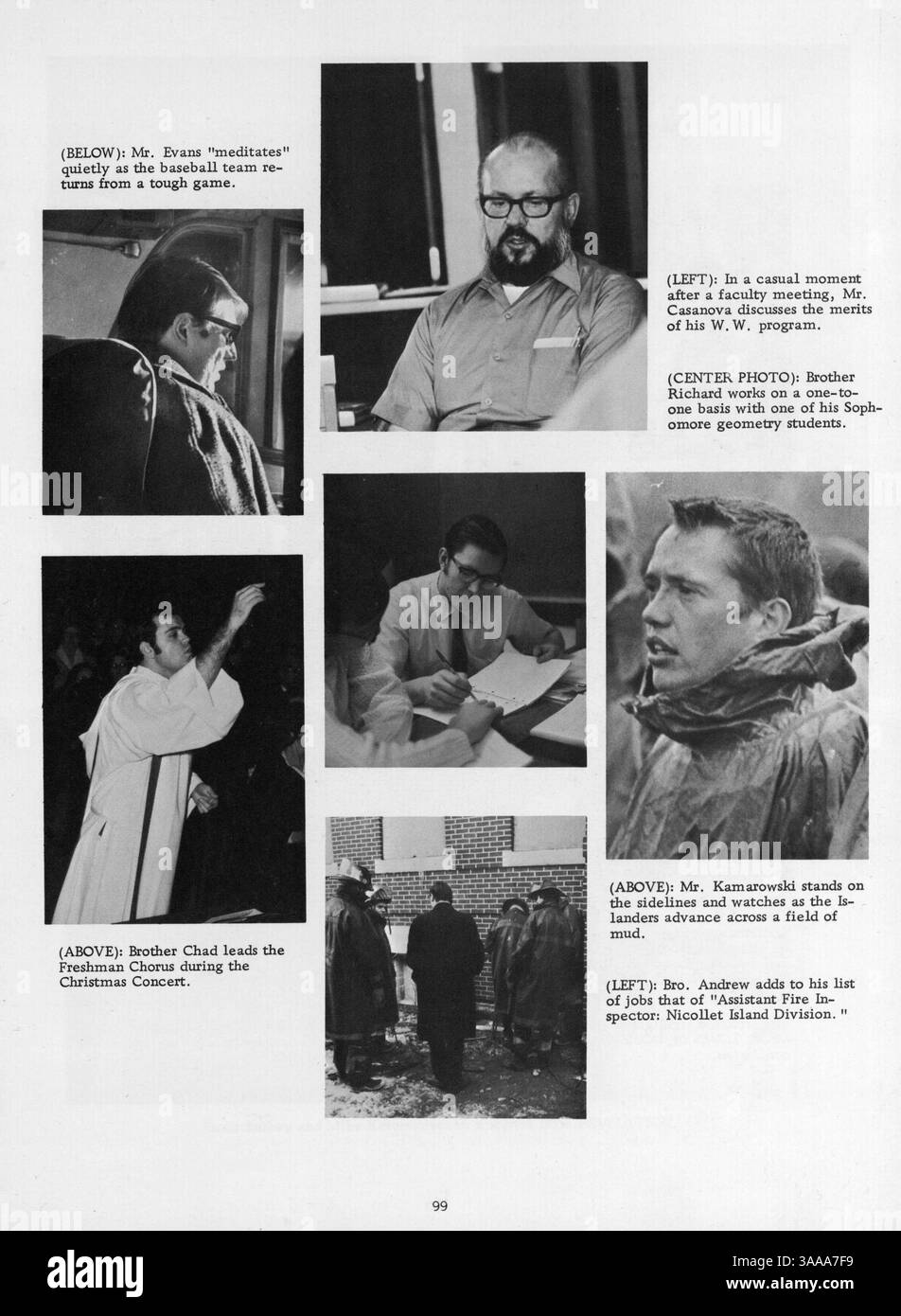 The 1971 'Delta' Yearbook from De La Salle High School reflects the activities and events of the ...