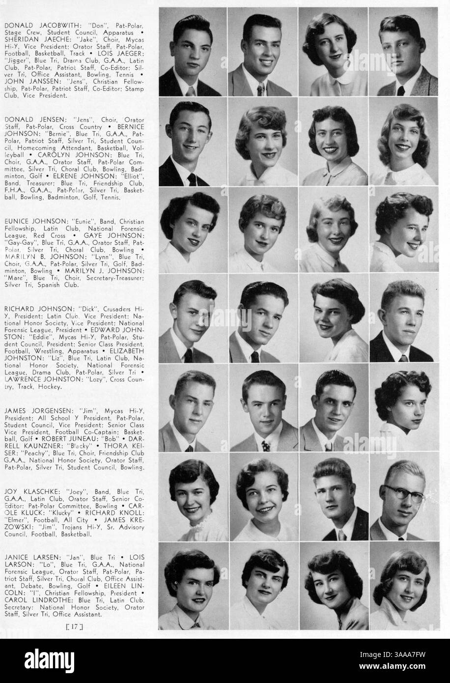 The 1953 Patrick Henry High School yearbook captures the essence of the ...