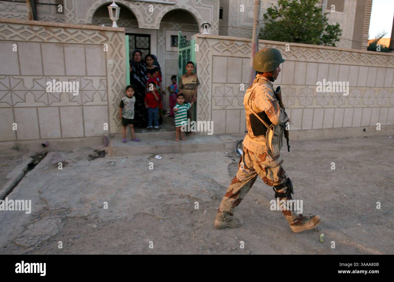 Jun 20, 2006; Hit, Al Anbar, IRAQ; Iraqi women look on as an Iraqi ...