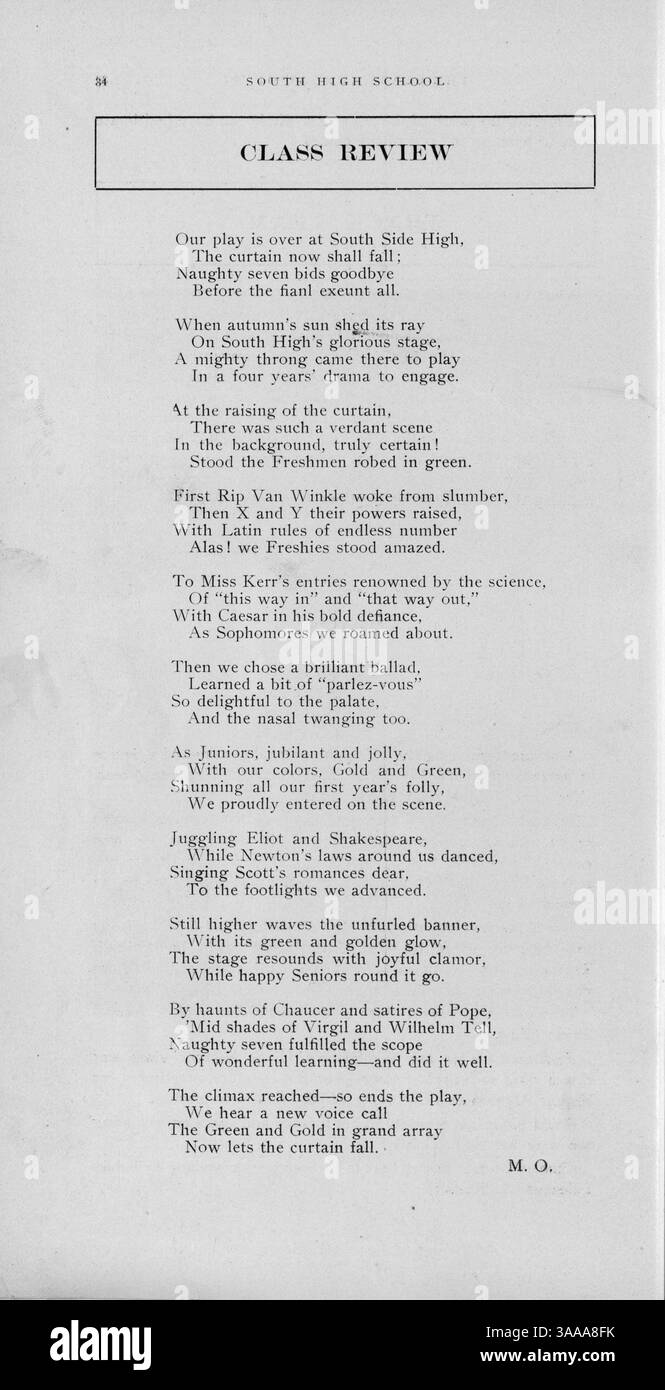 This high school annual from 1907 documents the academic, athletic, and ...