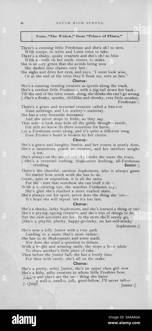 This yearbook from 1907 showcases the students, faculty, clubs ...