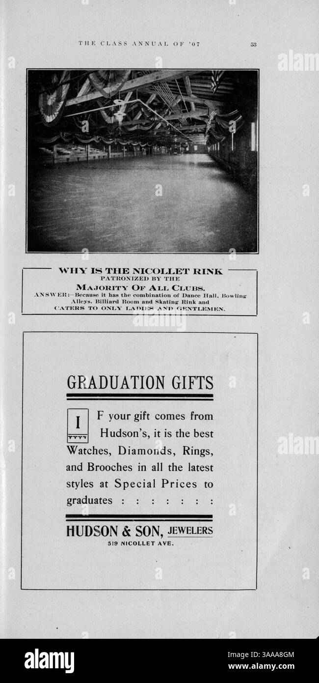The 1907 South High Yearbook provides a record of the students ...