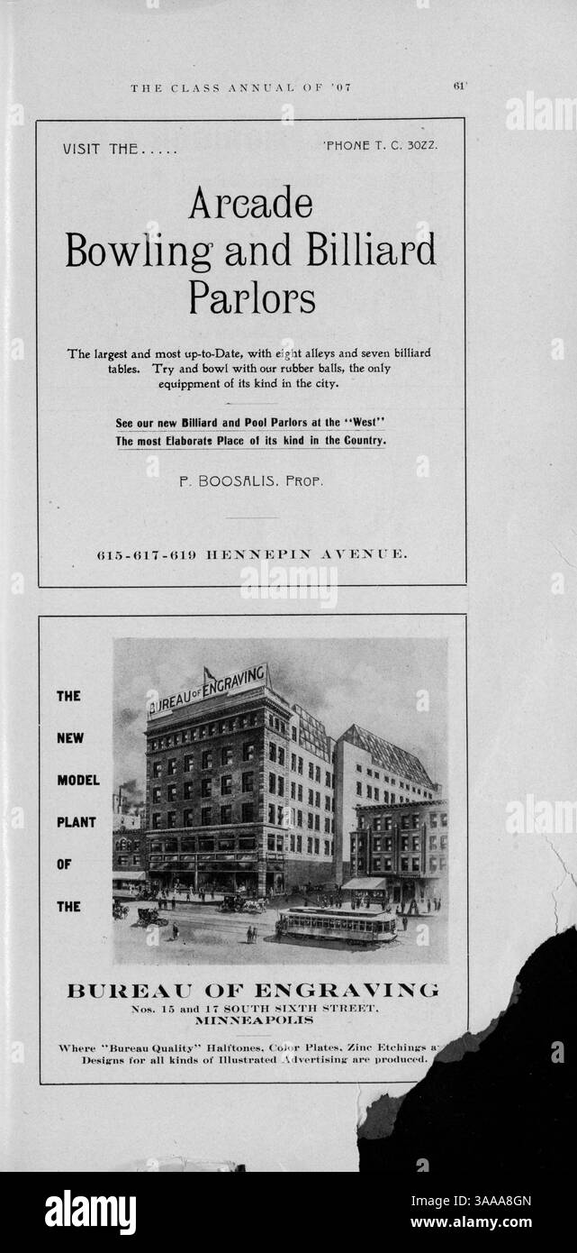 The 1907 South High Yearbook offers a detailed account of the school ...