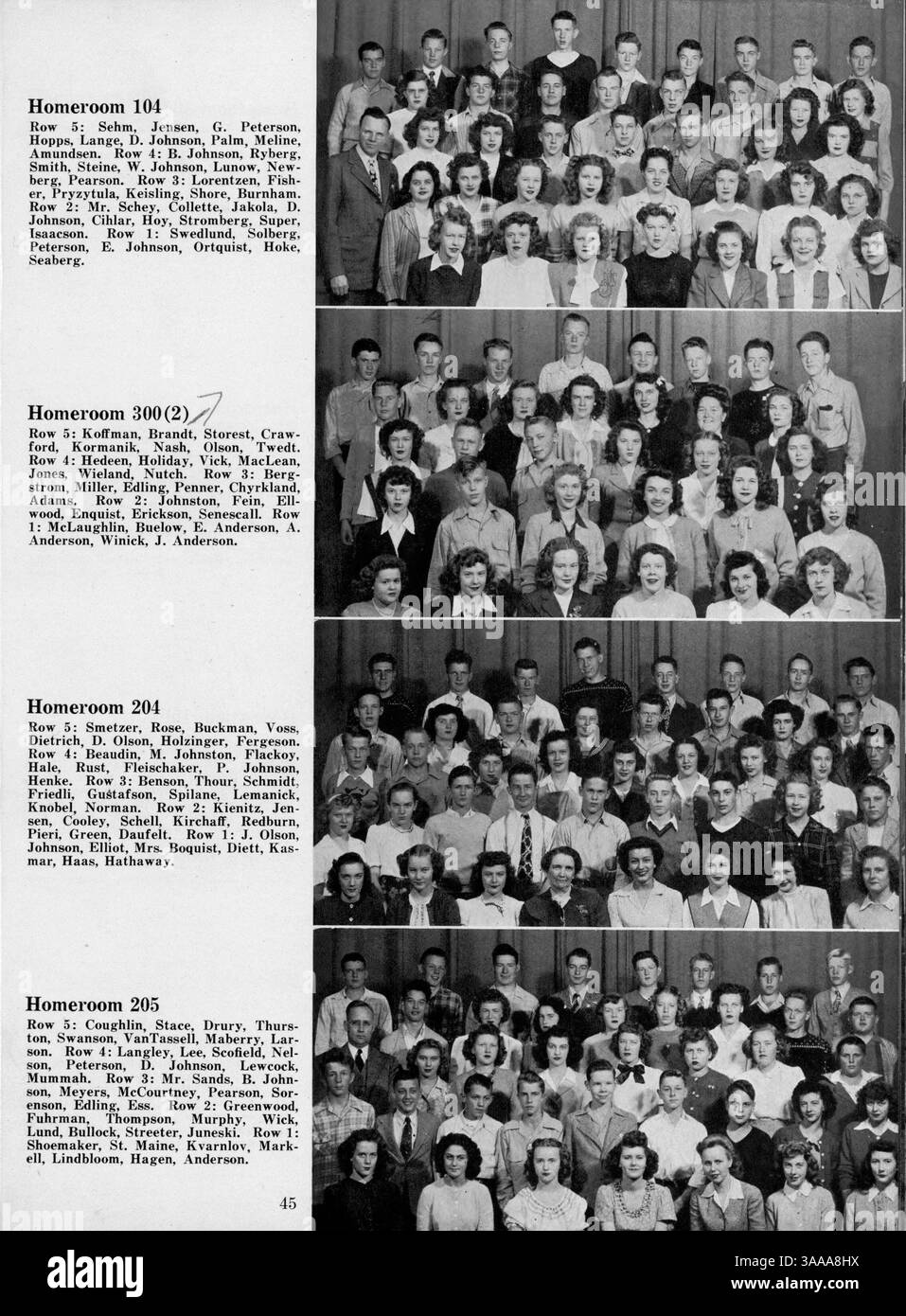 The 1946 Orator yearbook captures the social, academic, and athletic ...