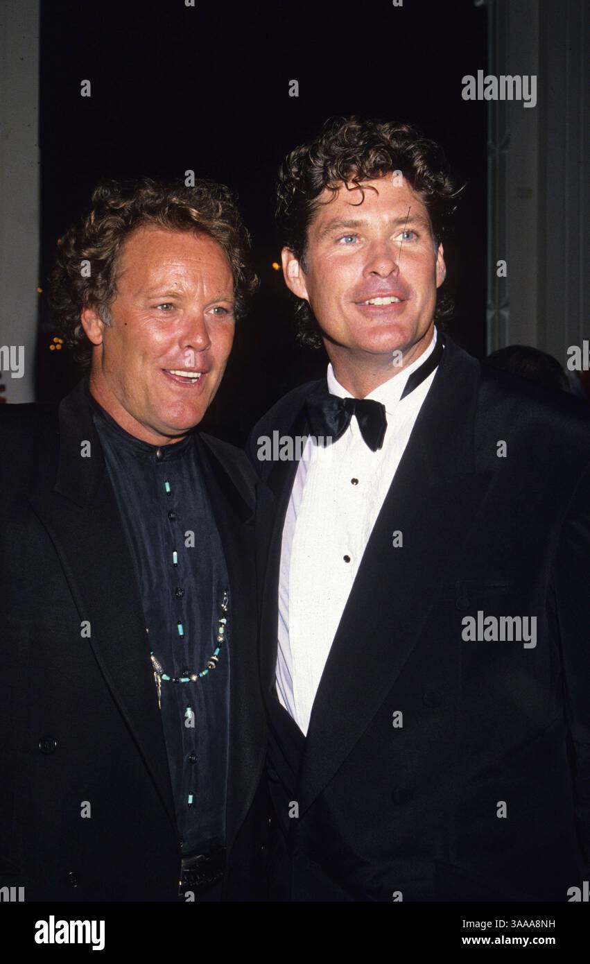 Jun 06, 1993; Los Angeles, CA, USA; DAVID HASSELHOFF (born July 17 ...