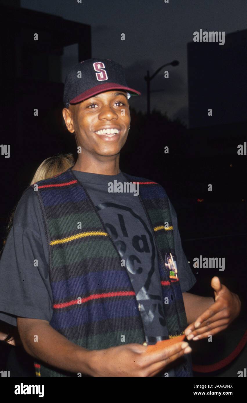 Jun 27, 1993; Hollywood, CA, USA; Comedian DAVE CHAPPELLE (born August ...