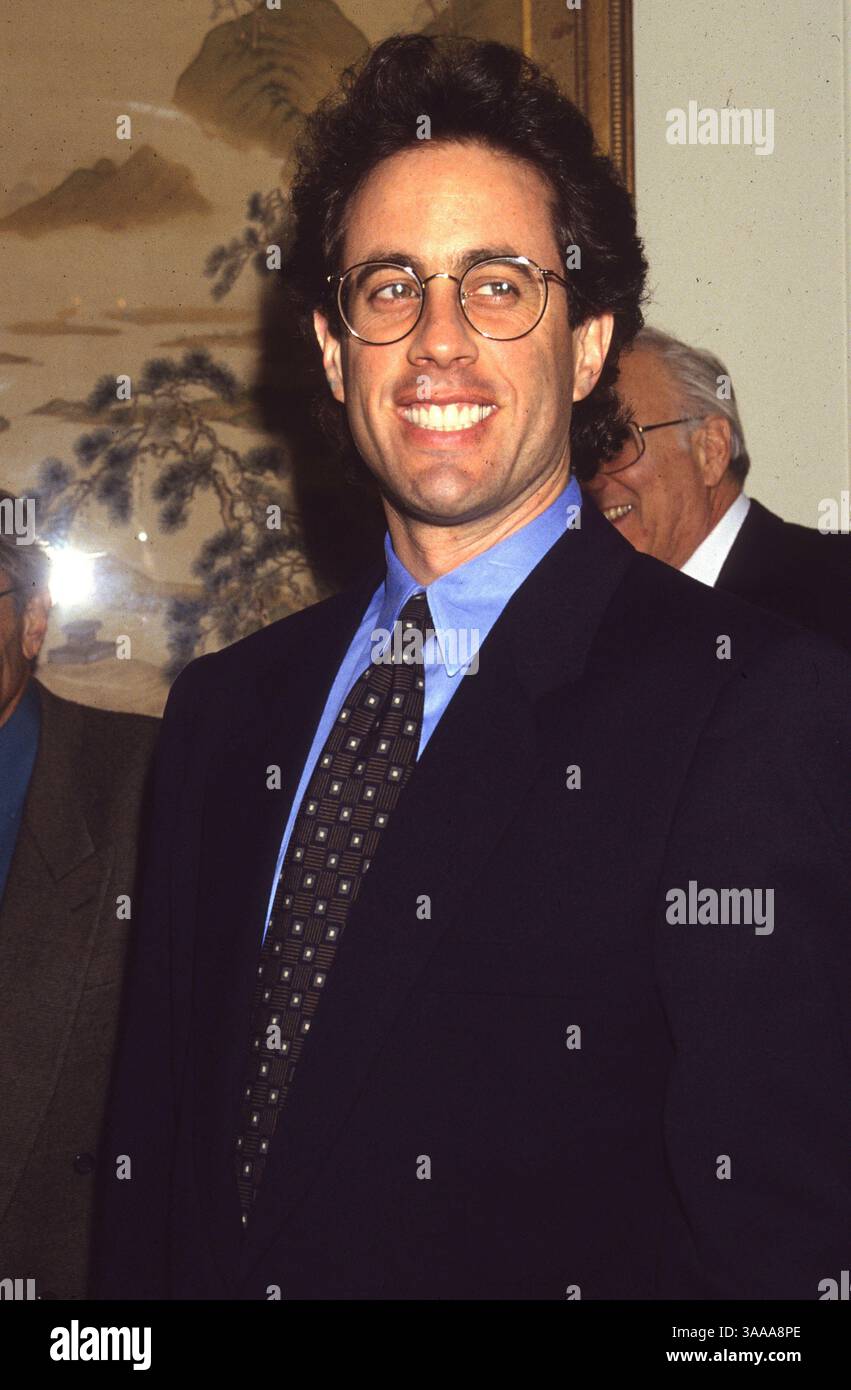 Mar 15, 1994; Los Angeles, CA, USA; Comedian JERRY SEINFELD (born April ...