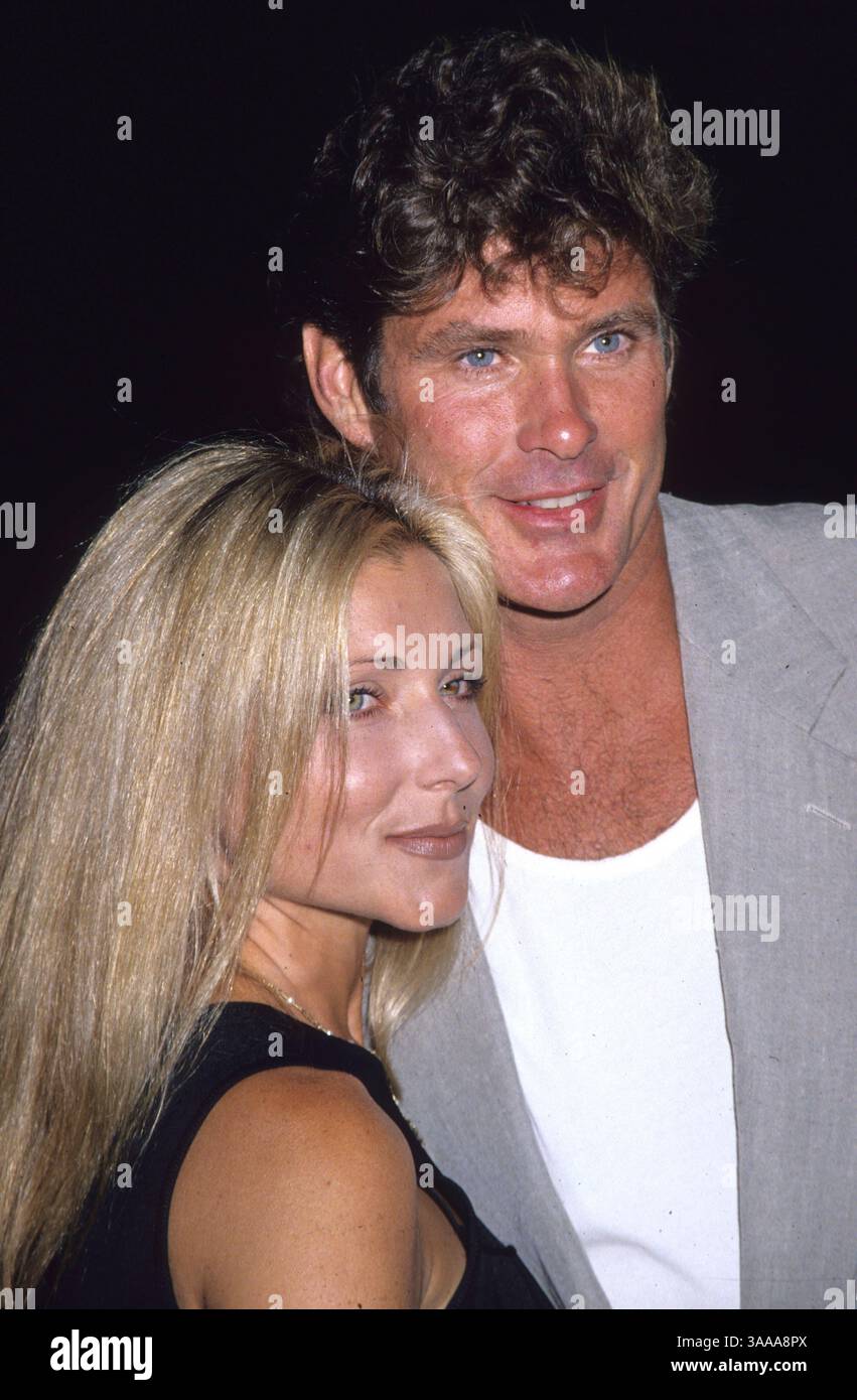 Jul 15, 1994; Los Angeles, CA, USA; DAVID HASSELHOFF (born July 17 ...