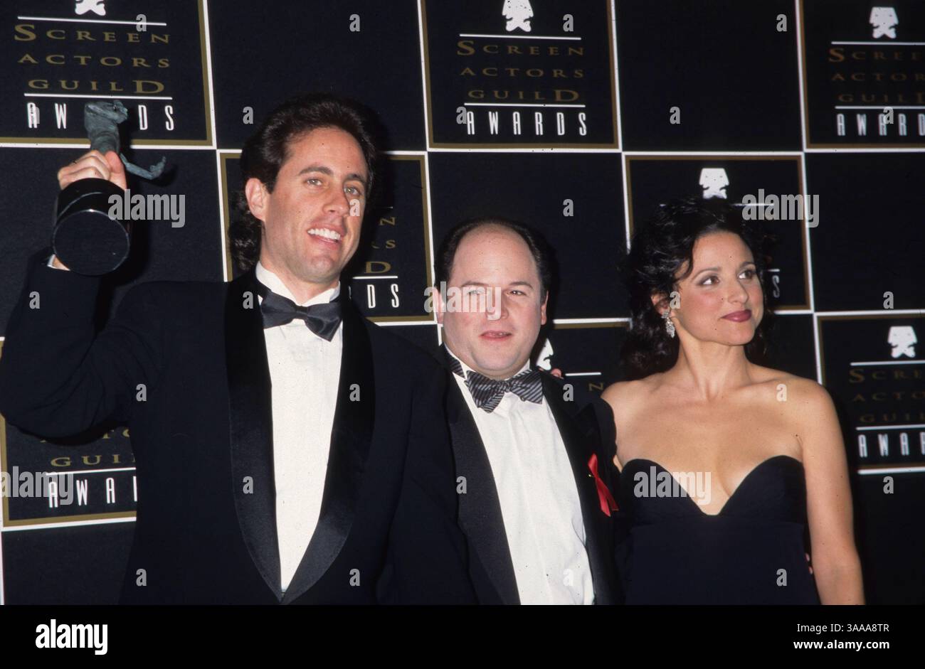 Feb 25, 1995; Los Angeles, CA, USA; Comedian JERRY SEINFELD (born April ...