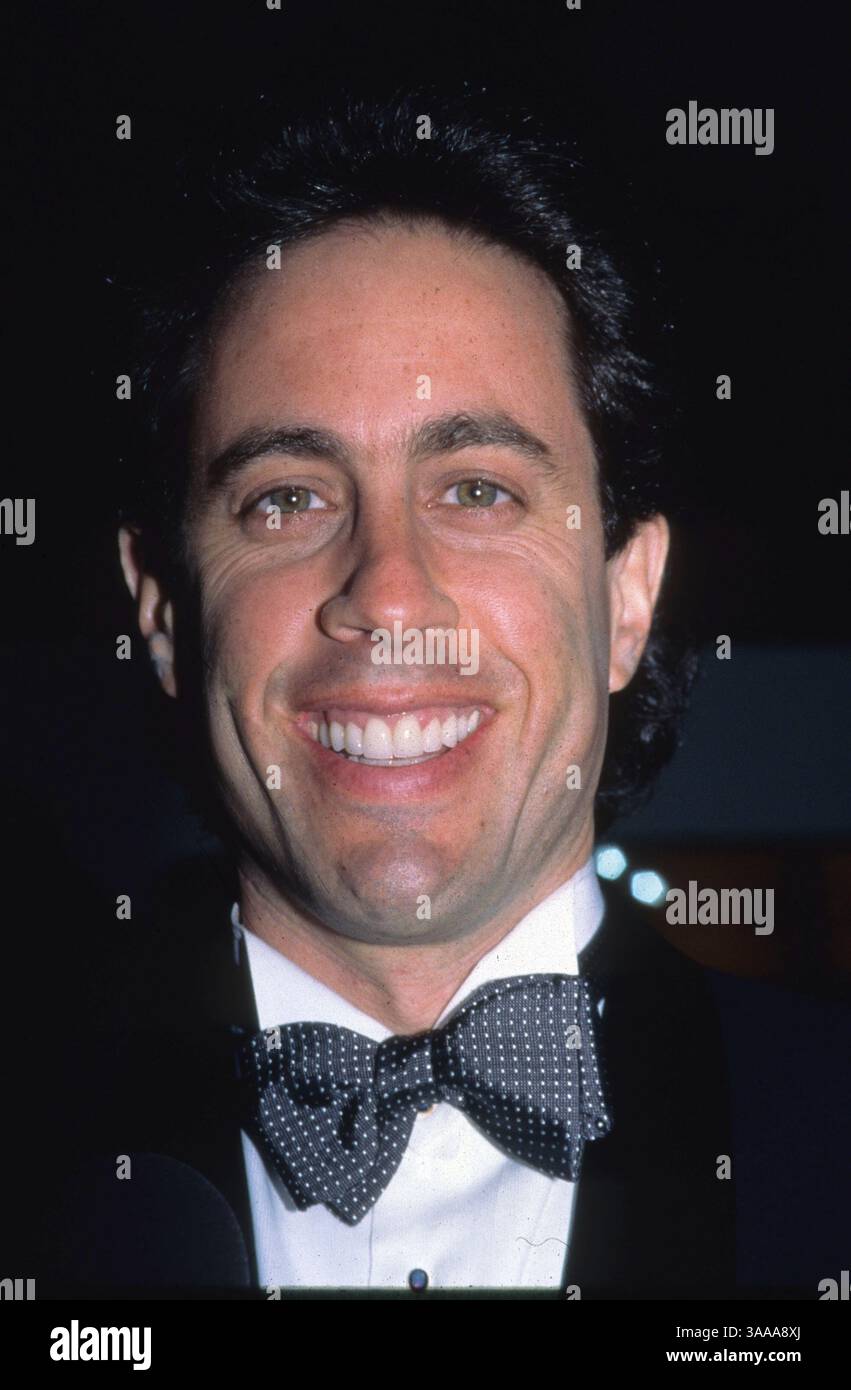 Feb 22, 1997; Los Angeles, CA, USA; Comedian JERRY SEINFELD (born April ...
