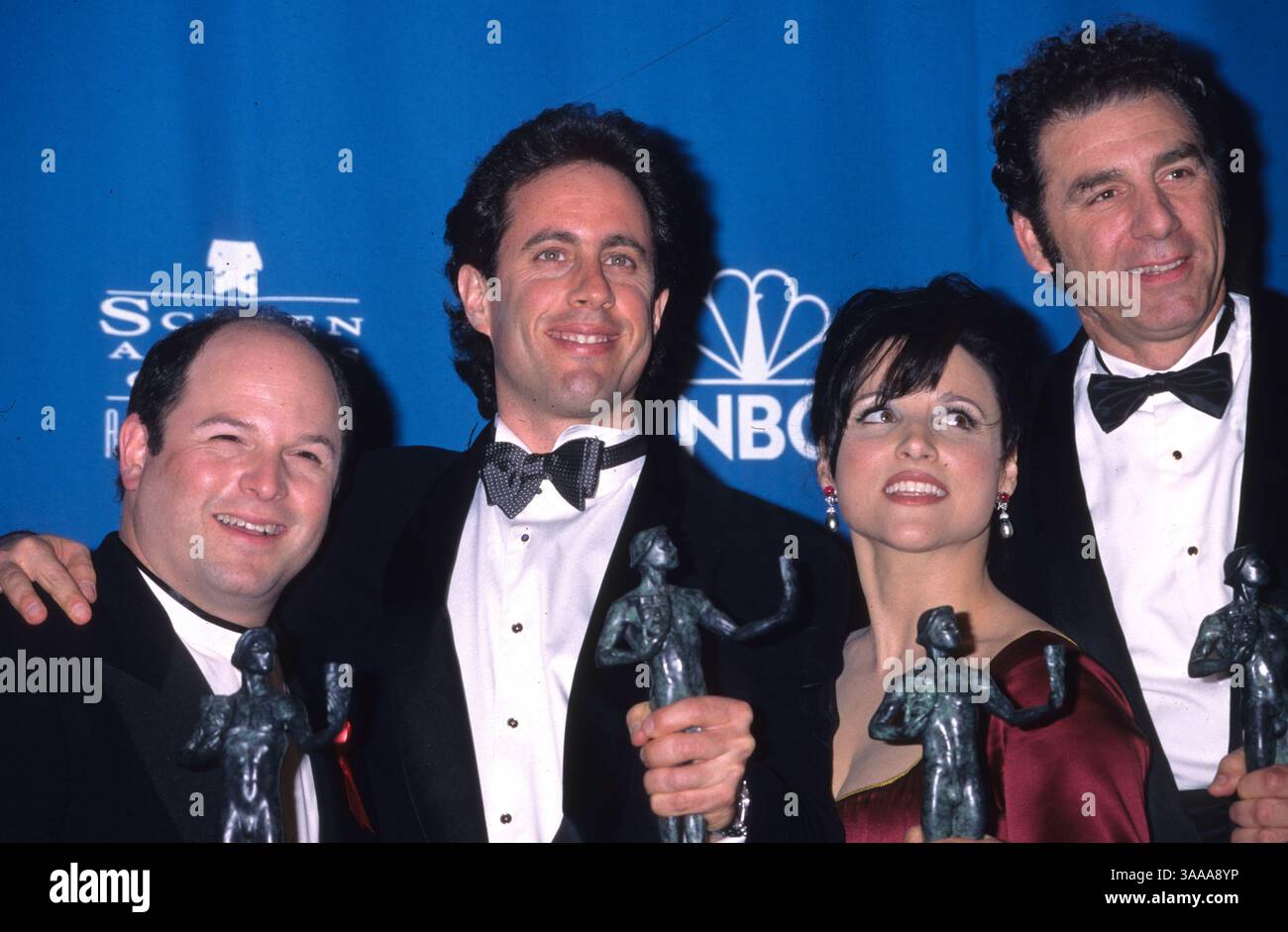 Feb 22, 1997; Los Angeles, CA, USA; Comedian JERRY SEINFELD (born April ...