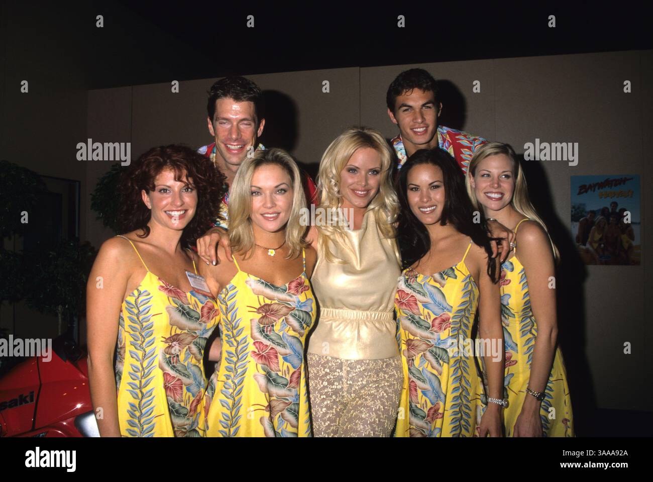 Jan 25, 2000; New Orleans, LA, USA; Baywatch Hawaii castmembers Stock ...