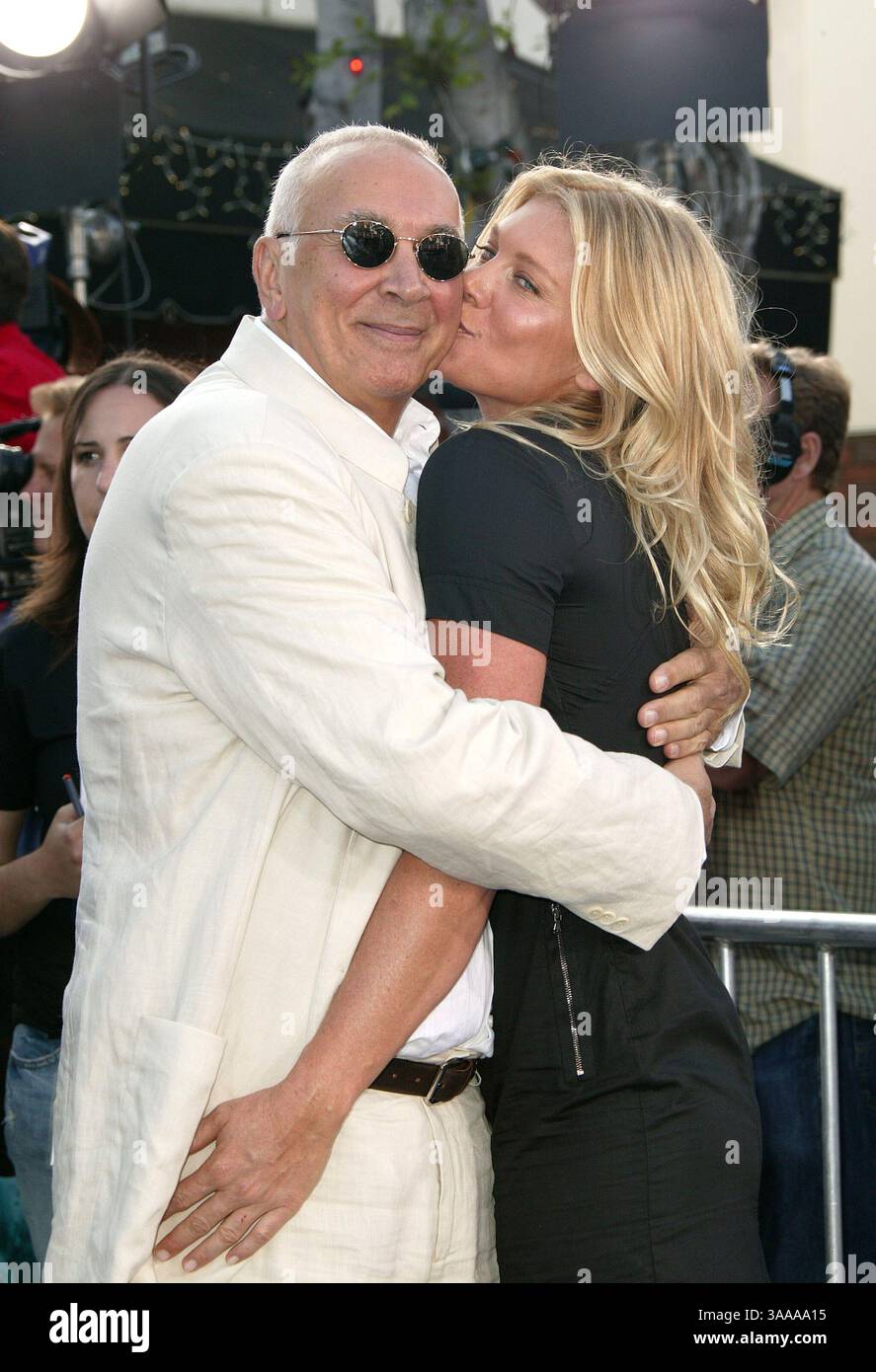 Jun 21, 2006; Westwood, CA, USA; Actor FRANK LANGELLA and Actress PETA ...