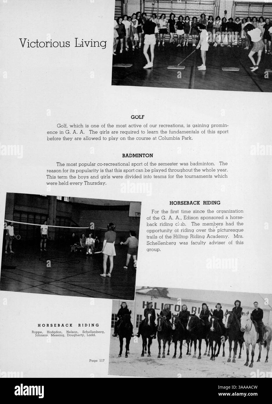 Yearbook from edison high school features a collection of students hi ...