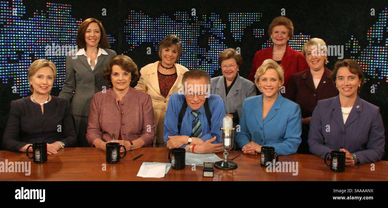 Barbara mikulski hillary clinton hi-res stock photography and images ...
