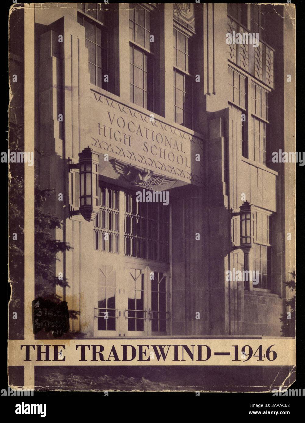 The 1946 'Tradewind' vocational yearbook documents the students ...