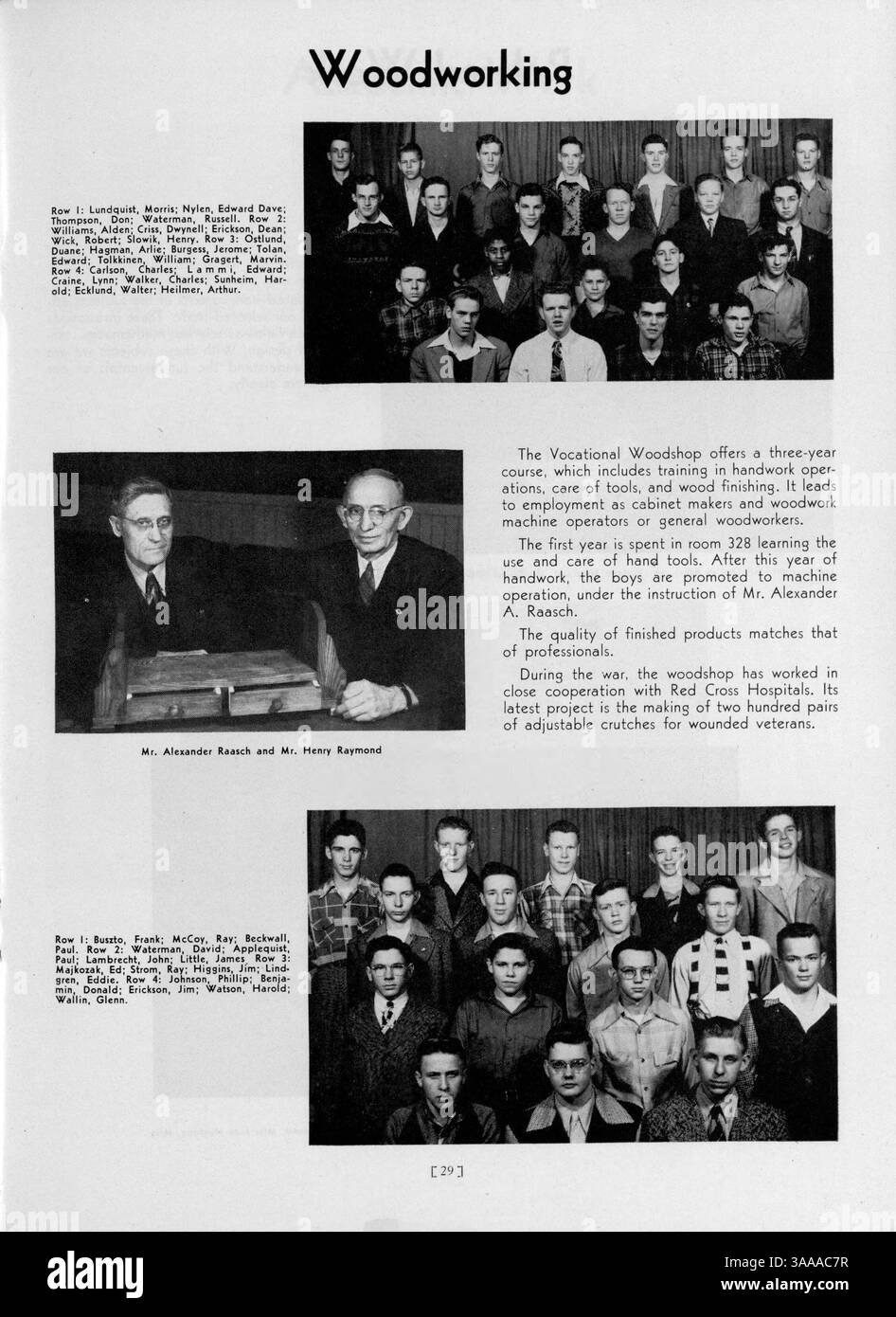 This 1946 'Tradewind' vocational yearbook reflects on the 1945-1946 ...