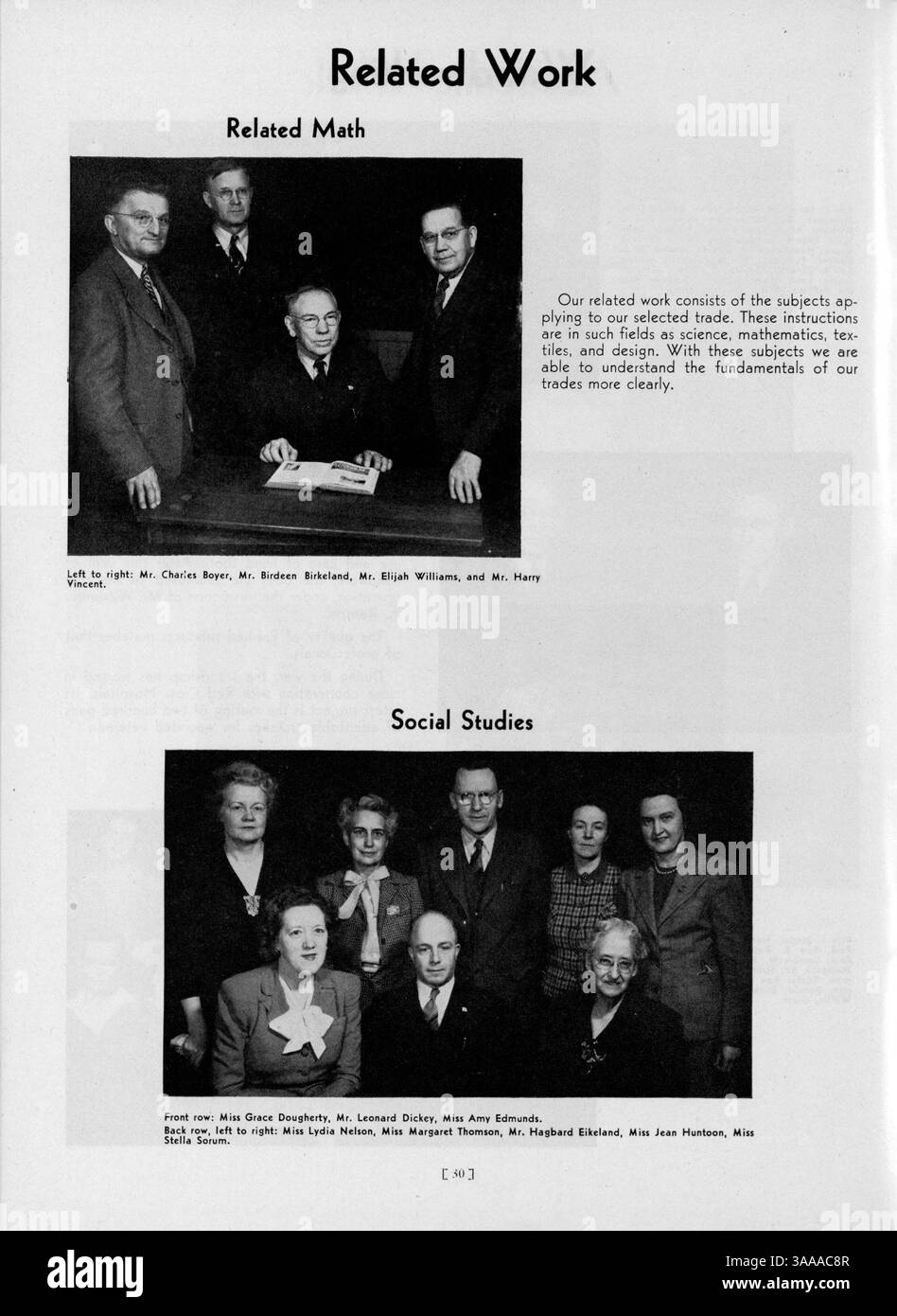 The 1946 'Tradewind' vocational yearbook reflects the 1945-1946 school ...
