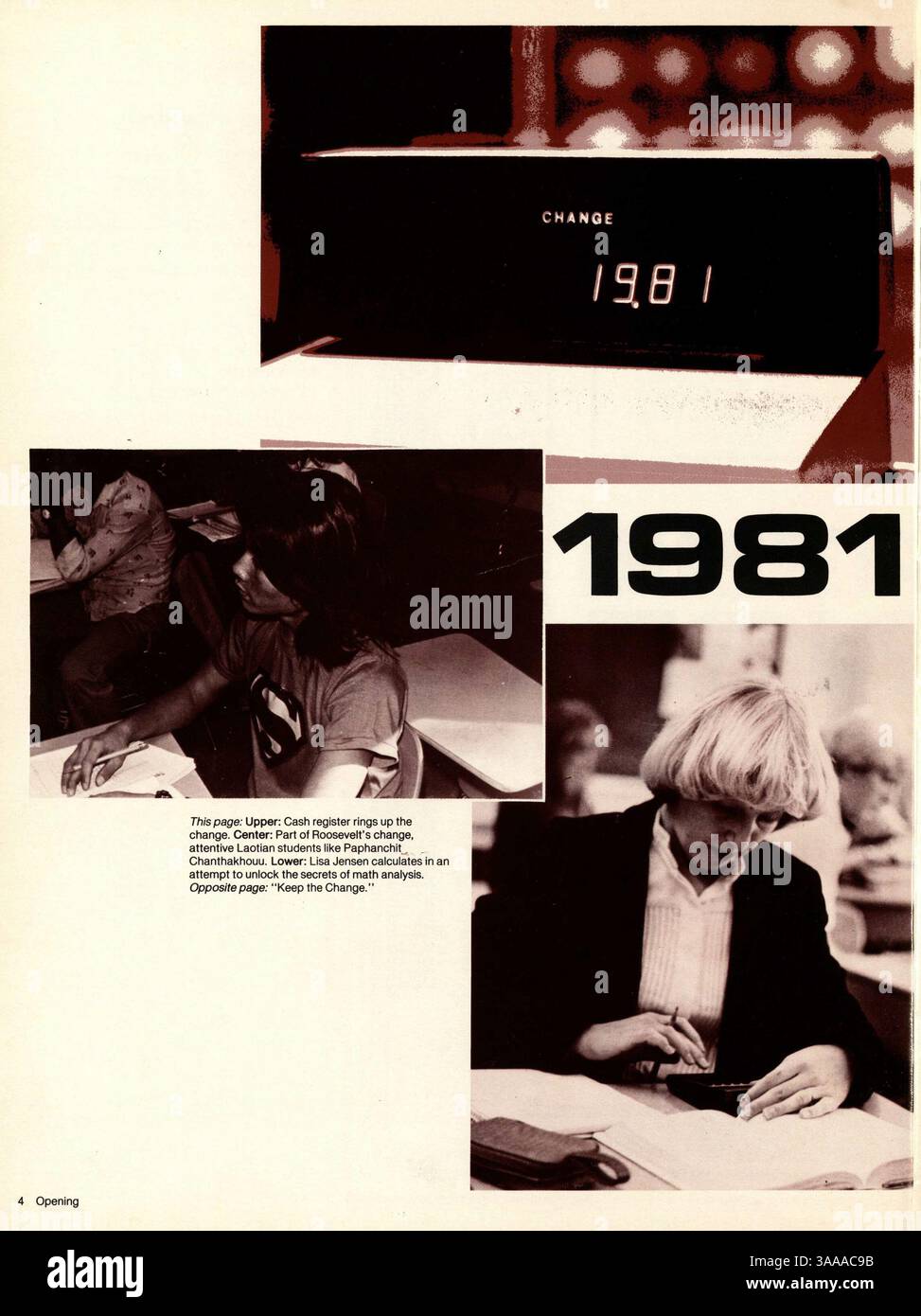 The 1981 Sagamore Yearbook highlights the key moments of the 1980-1981 ...