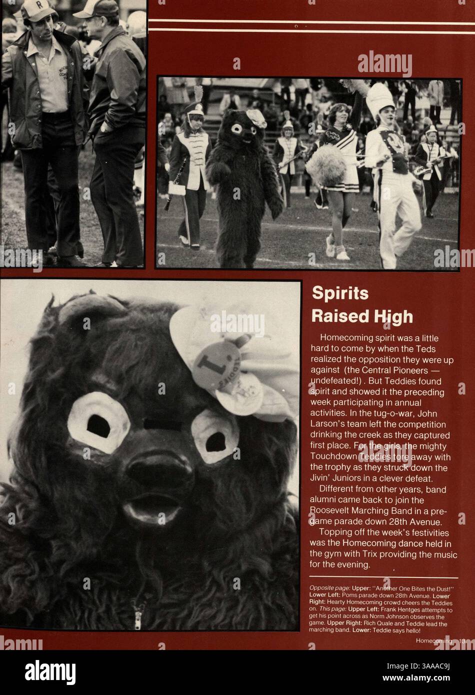 The 1981 Sagamore Yearbook captures the highlights of Roosevelt High ...