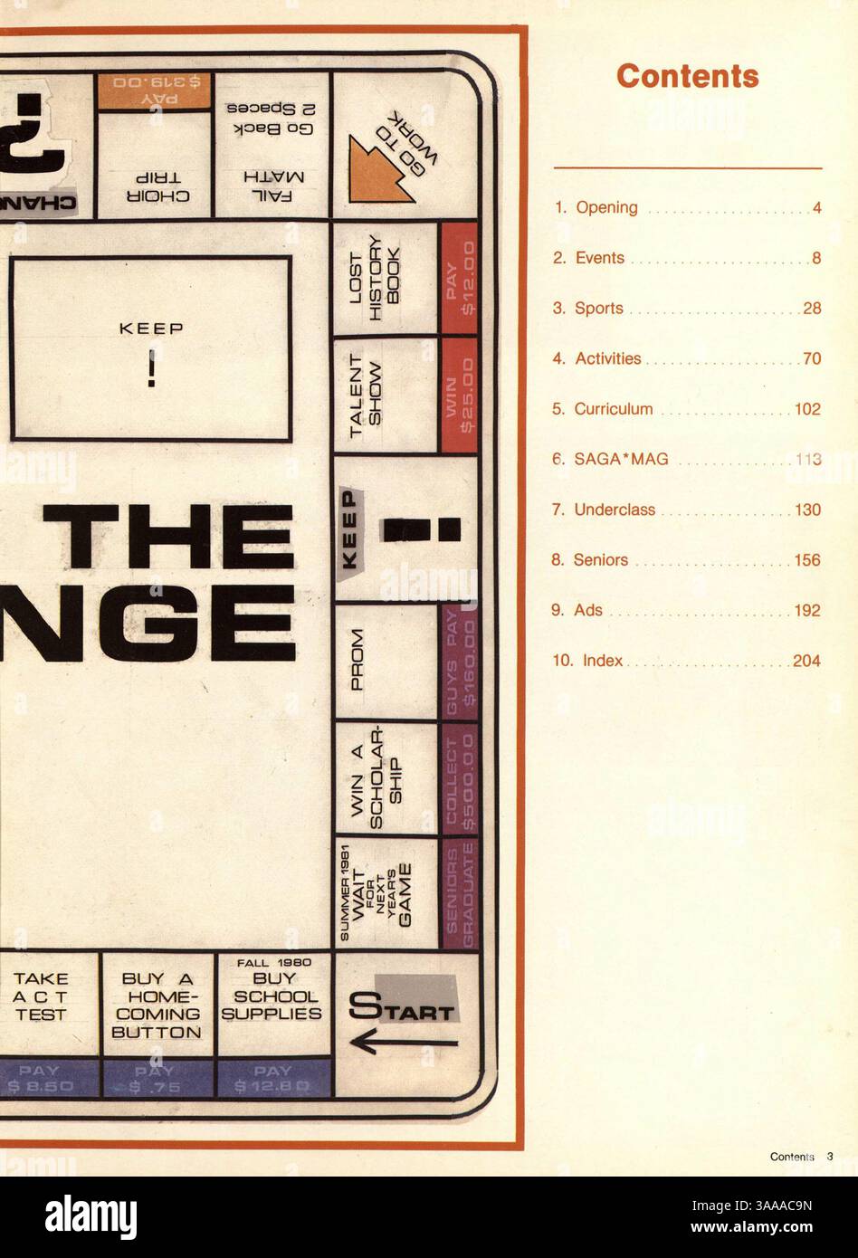 The 1981 Sagamore Yearbook features a detailed documentation of ...