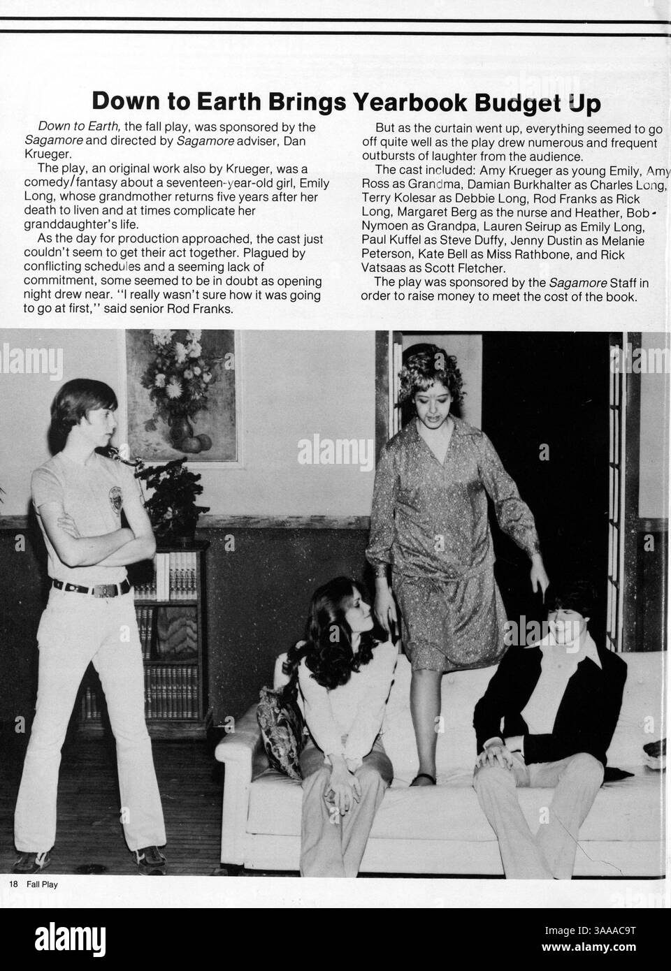 The 1981 Sagamore Yearbook from Roosevelt High School features student ...