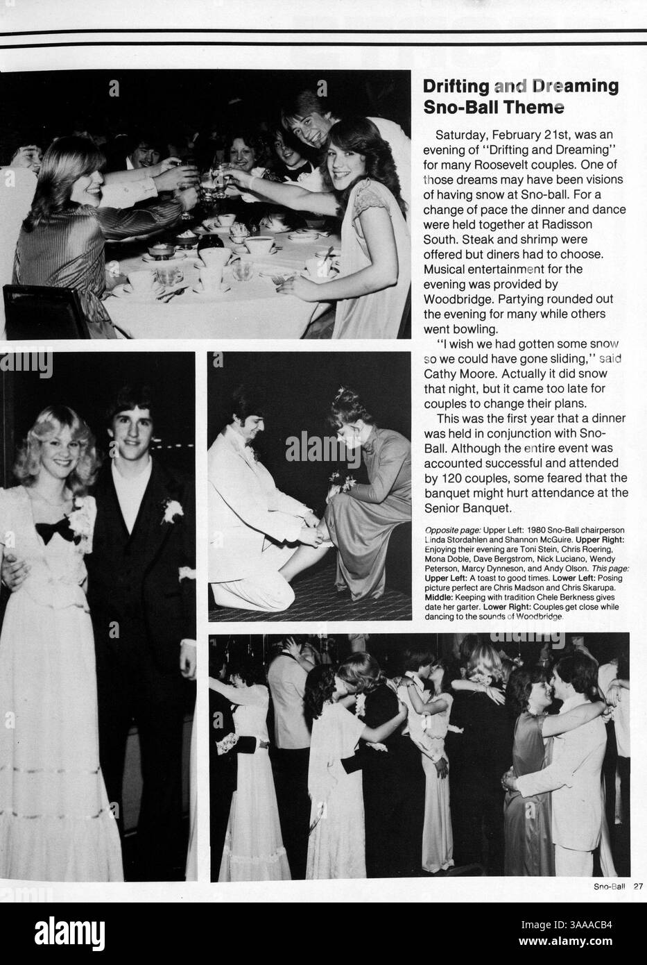 The 1981 Sagamore Yearbook from Roosevelt High School showcases key ...